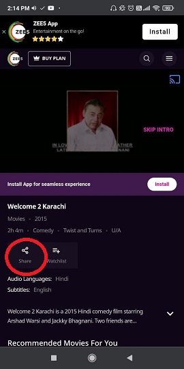 Download Videos from Zee5 to Phone Memory | Zee5 Downloader 2021
